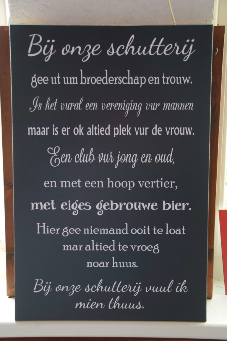 De Schutterij onthult naam jubileumbier tijdens drukbezochte receptie ...